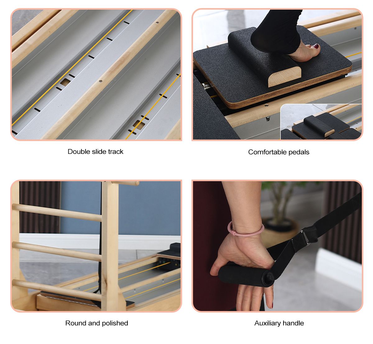 Pilates Two-way Slide Equipment with Freestanding Ladder Wholesaler