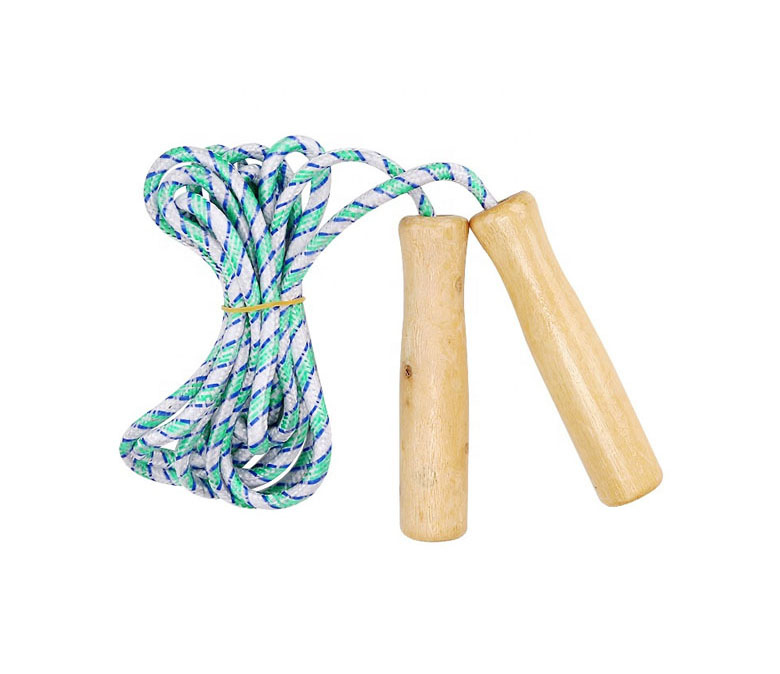 Wooden jump rope kids speed`Fitness rope for children