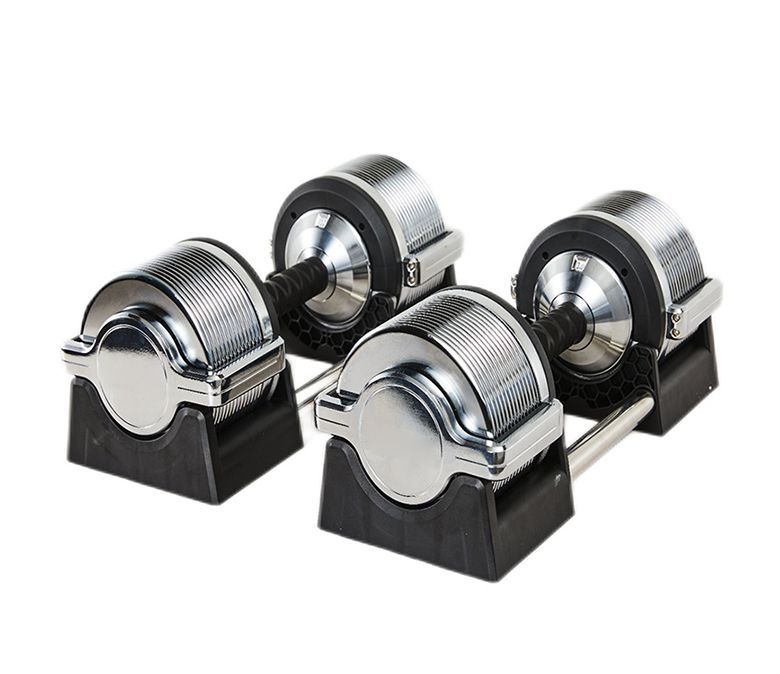 Custom Adjustable Electroplated Pure Steel Dumbbells